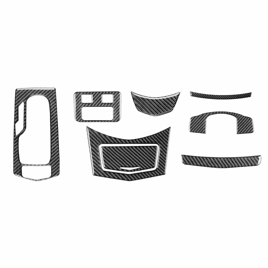 Черный карбоновый облицовочный щит для Cadillac ATS 2013-19