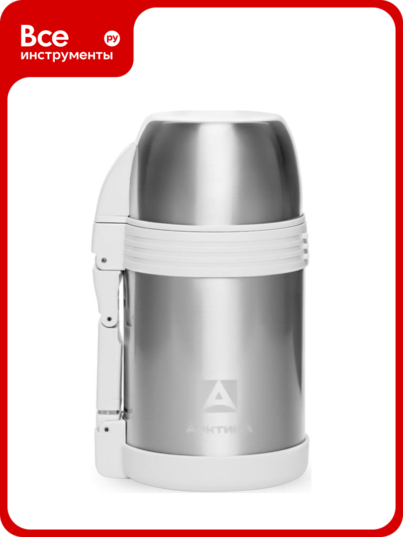 Стальной универсальный термос для еды и напитков Арктика 1.5 л 205-1500, из экологически