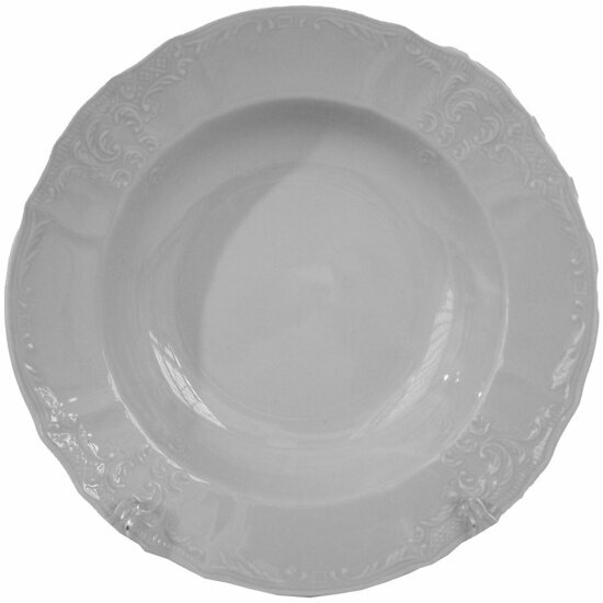 Тарелка глубокая Bernadotte недекорированный, 23 см. (БЕР0167)