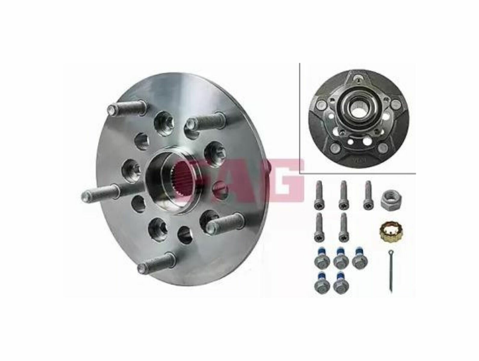 Подшипник-Ступица Пер. ford Transit 2012 =>(Fag 713 6791 20)