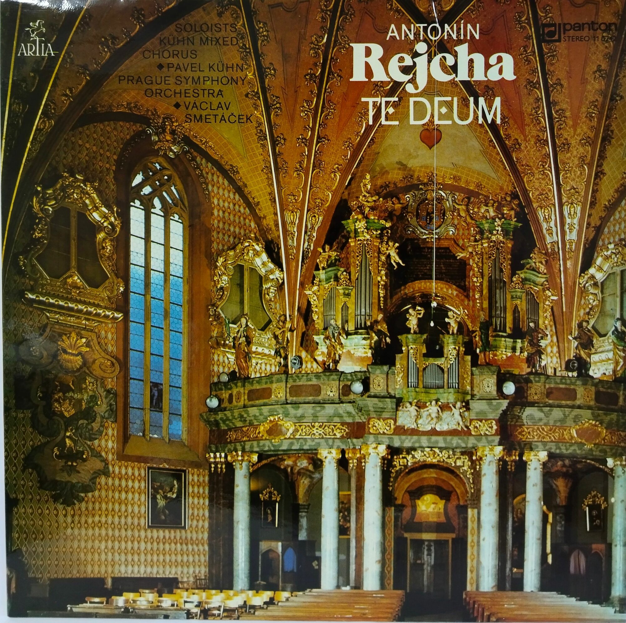 Antonin Rejcha - Kuhn Mixed Choir - Pavel Kuhn, Prague Symphony Orchestra - Vaclav Smetacek. Te Deum (M/M, Czechoslovakia, Panton, 11 0242, 1984, винил) LP