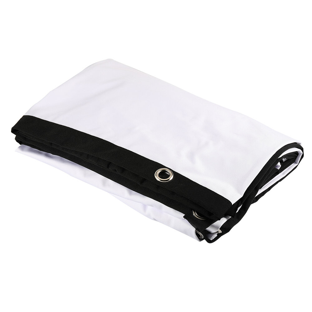 150-дюймовый портативный HD-проектор Экран 16: 9 Прочный складной толстый прочный