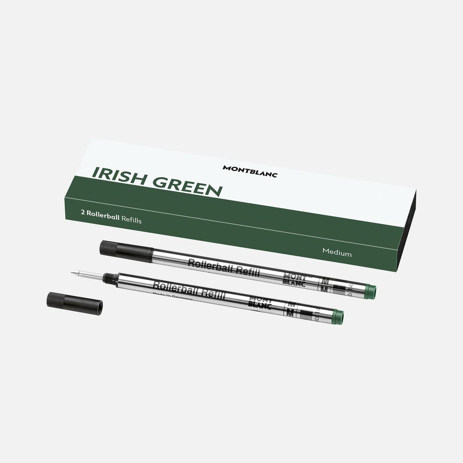 Mont Blanc - 128235 - 2 refill per roller medi, Irish Green (verde)