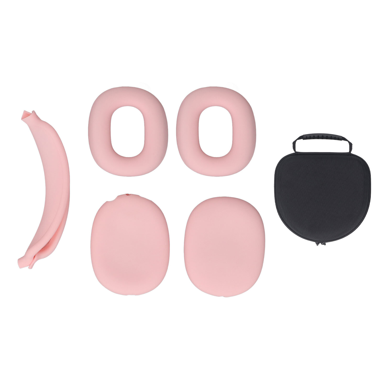 Корпус для наушников с жесткой оболочкой с силиконовыми ушными чашками крышка для ушной накладки крышка крышки для повязки повязки на загрязнение eva