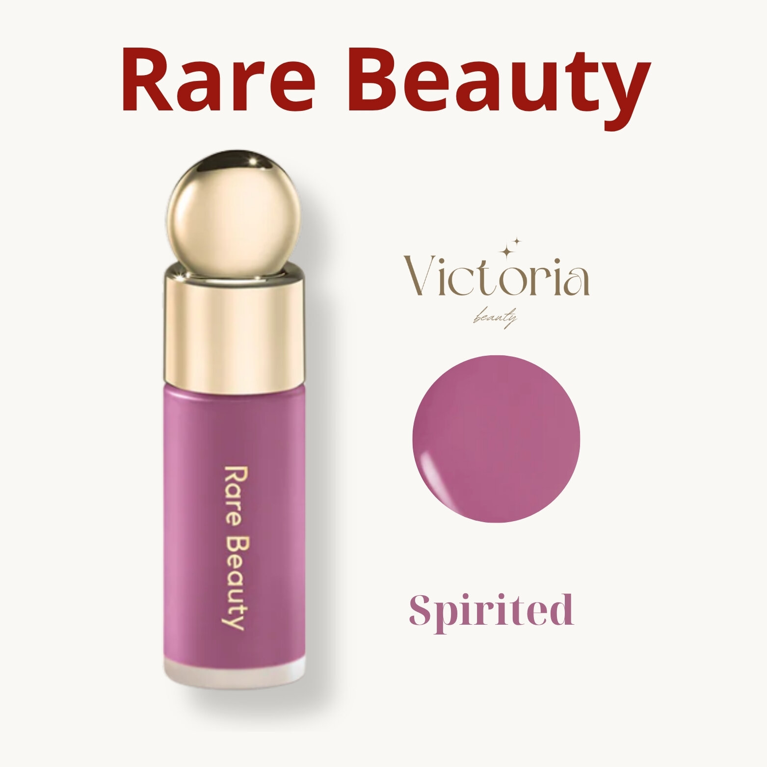 Rare Beauty by Selena Gomez Жидкие румяна мини Soft Pinch Liquid Blush (Spirited) 3.2 мл