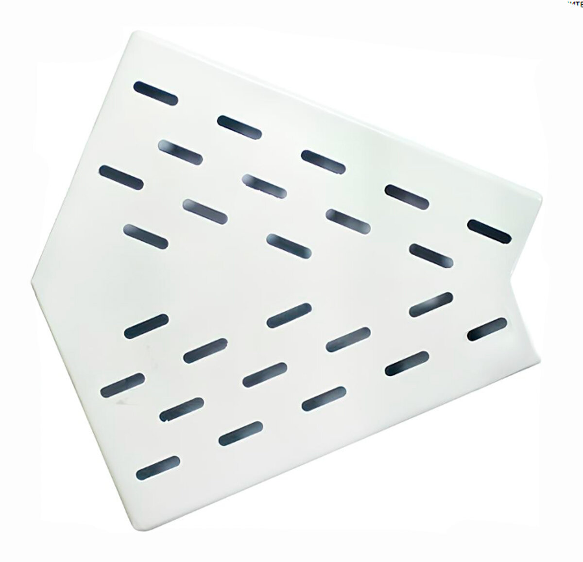 Переливная решетка угол 45 град. ГК ПТК Спорт 35х245 мм нерж. сталь