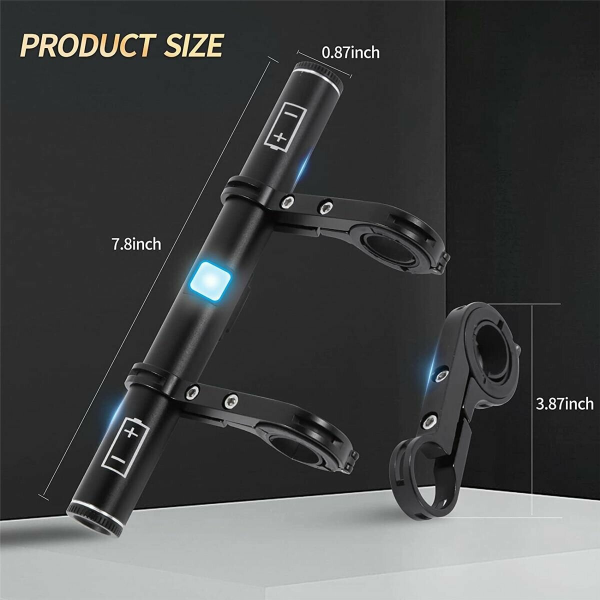 Удлинитель для руля велосипеда USB Крепление для удлинителя руля велосипеда