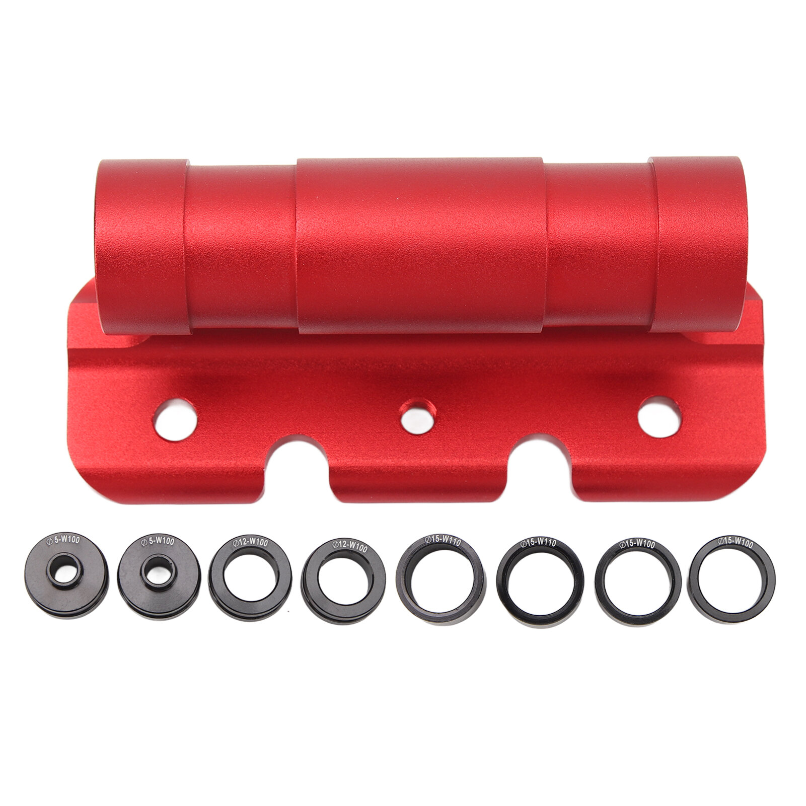 Крепление на велосипедную вилку, красный кронштейн вилки, быстросъемный алюминиевый сплав, износостойкий велосипедный блок для автомобиля, грузовика, велосипеда