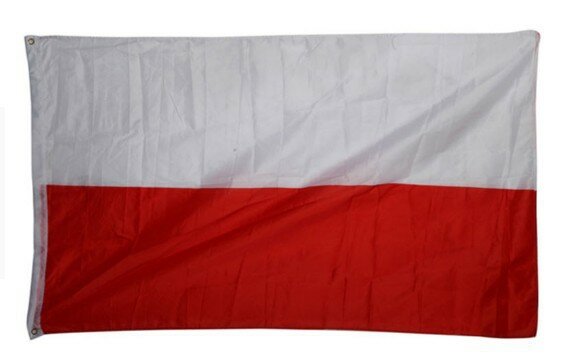 Флаг Polandflag, 90x150 см, полиэстер