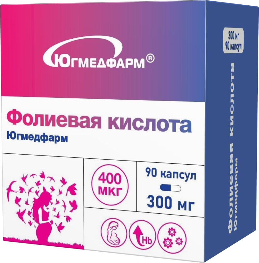 Фолиевая кислота югмедфарм