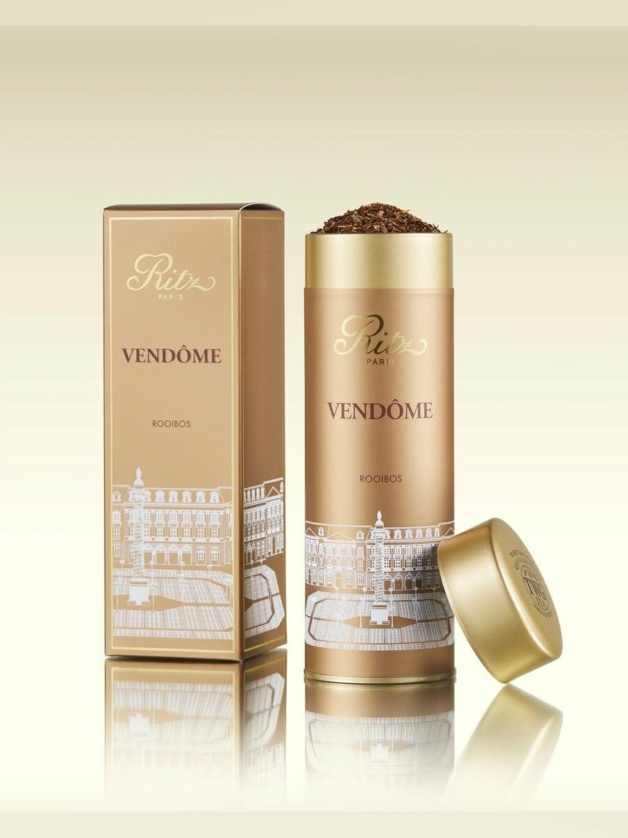 Красный чай Ройбуш со специями и цитрусами Vendome TWG TEA