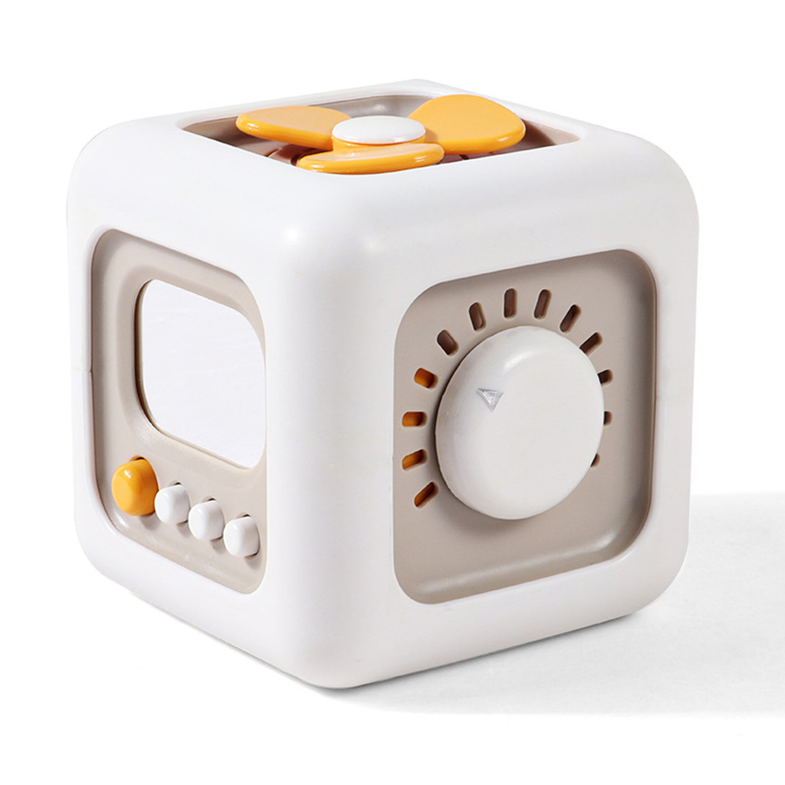 6-сторонний развивающий мяч с выдвижным ящиком, вращающаяся ручка, шестигранный развивающий мяч, игрушка для раннего развития детей