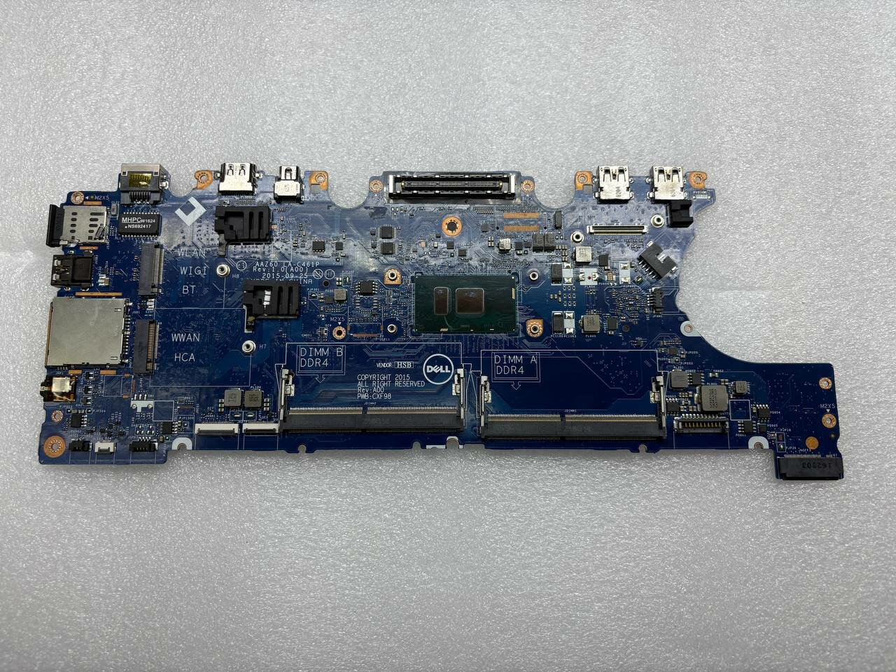 Материнская плата DELL E7470 донор компонентов