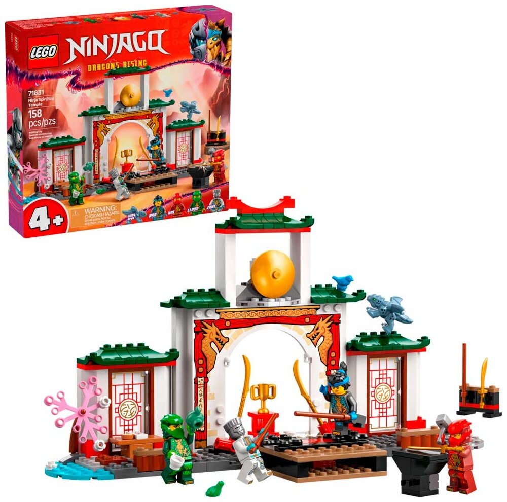 Конструктор Lego Ninjago Храм Кружитцу ниндзя (71831)
