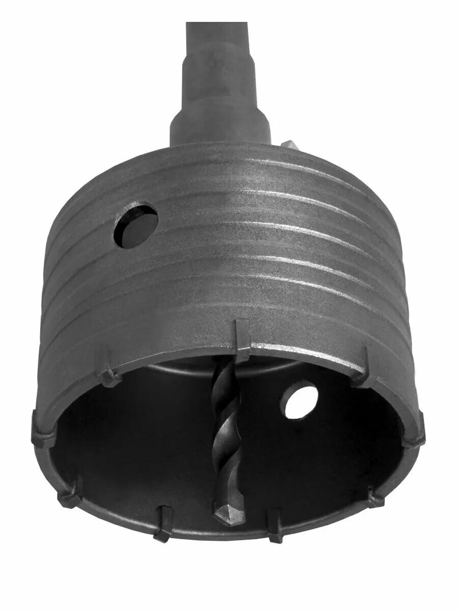 Коронка твердосплавная SDS-Max ударная 90 мм (1шт.) клипс