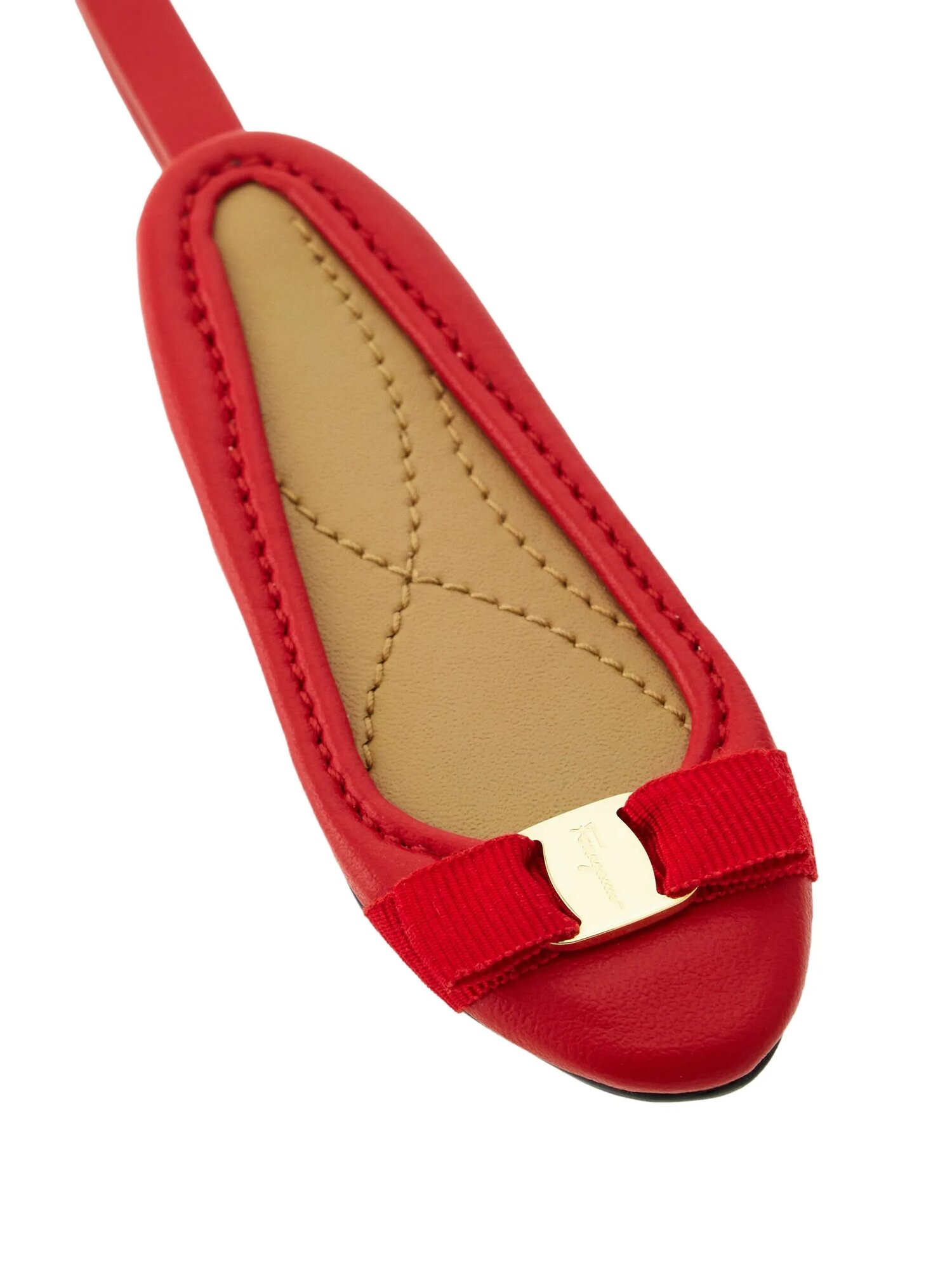 Сумка Ferragamo bow varina, red — фото 1