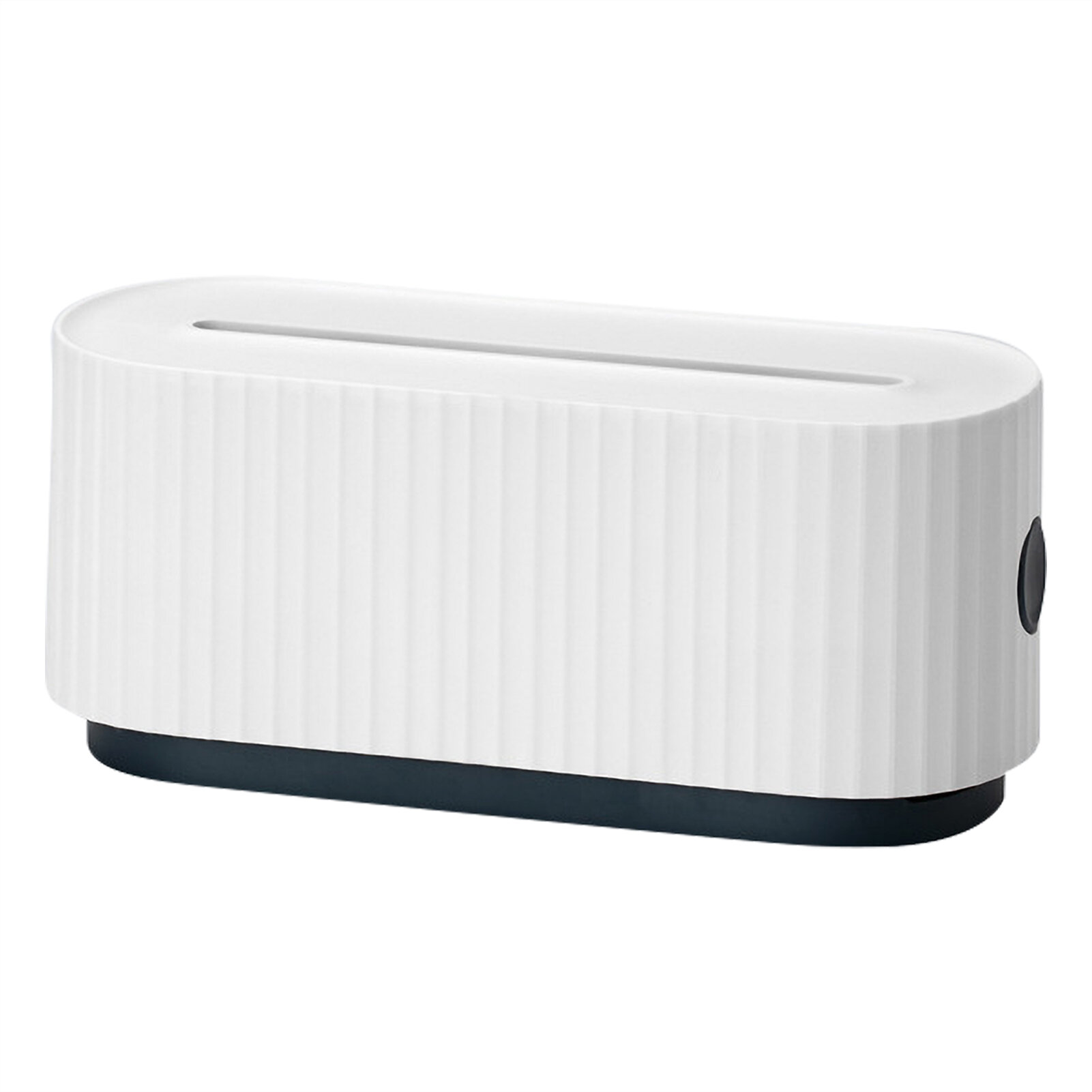 Управление Кабелями: 33x14x12 См ABS-Пластик Органайзер Для Проводов - Встроенная Подставка Для Устройств Коробка Для Хранения Сетевого Фильтра For Домашний Офис С Детьми И Животными