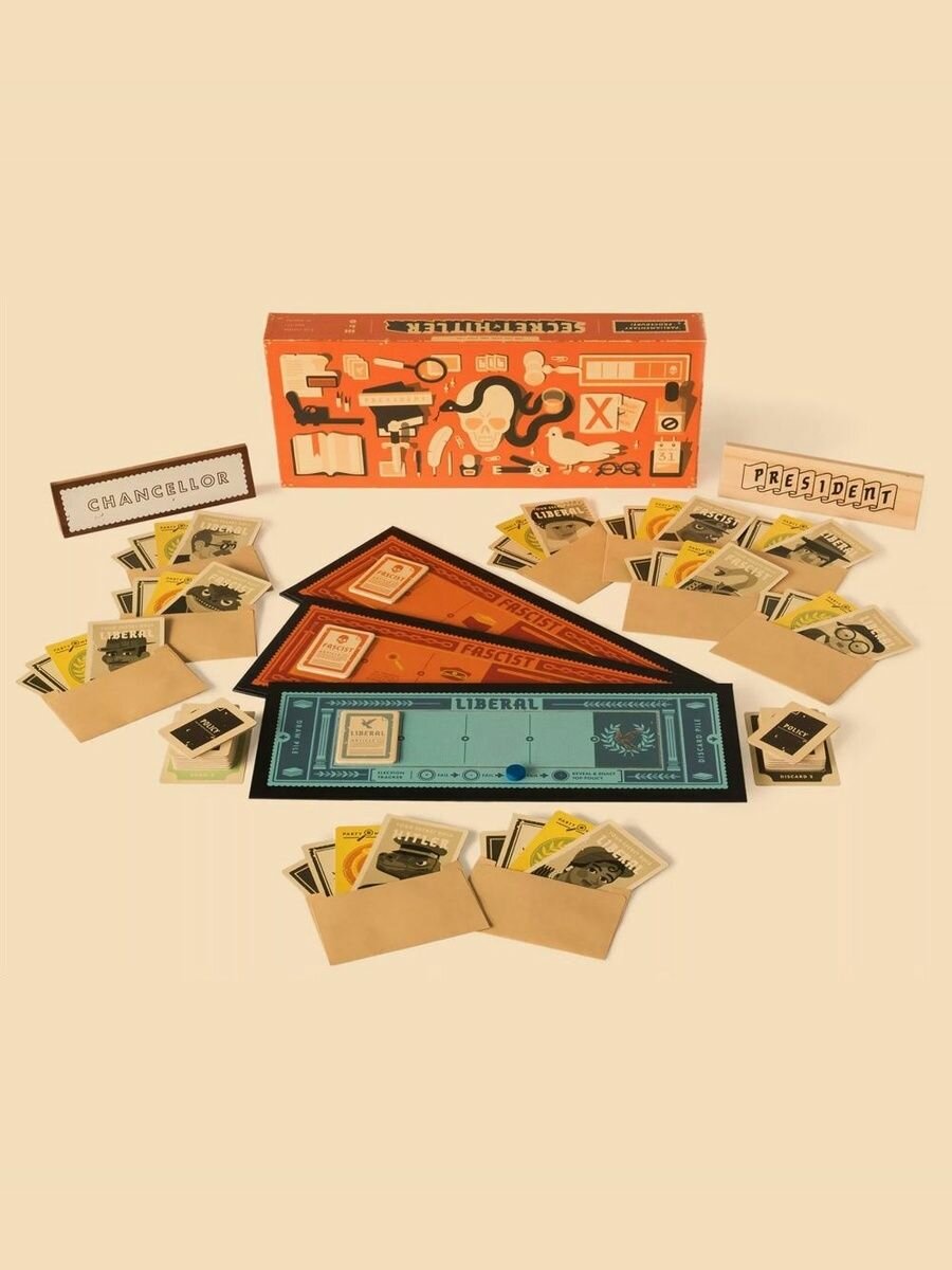 Настольная игра "Secret Hitler" (правила на англ. языке)