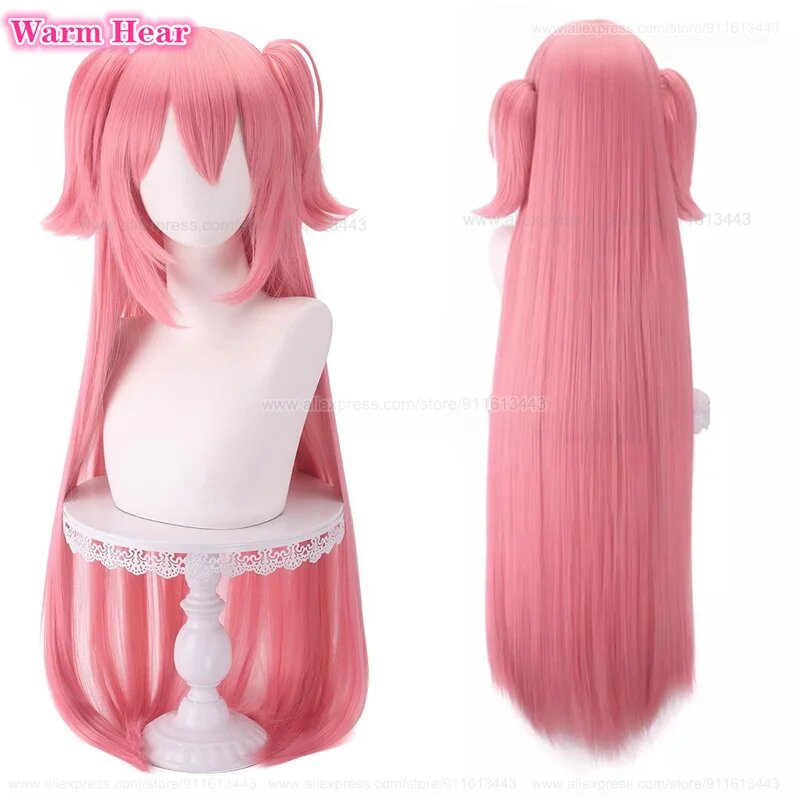 Термостойкие синтетические парики для косплея Kaname Madoka Miki Sayaka Розовый, Kaname Madoka C