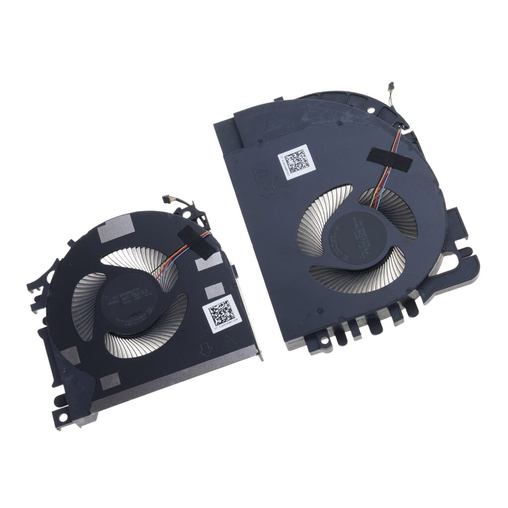 Вентилятор CPU GPU Вентилятор охлаждения ноутбуков DC5V 4Pin 4wires Вентилятор охлаждения кулеров для ноутбуков 15 G7 Часть