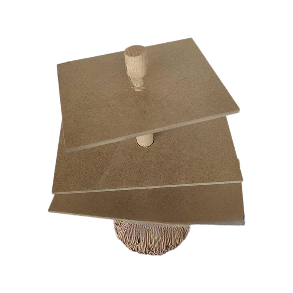 Подставка для Торта на Хэллоуин, 3-Ярусная Деревянная Метла, Подставка для Десерта, Лоток для Торта для Украшения вечеринки