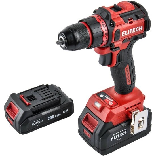 Дрель Elitech аккумуляторная ДА 20БЛ2 (E2201.045.02)