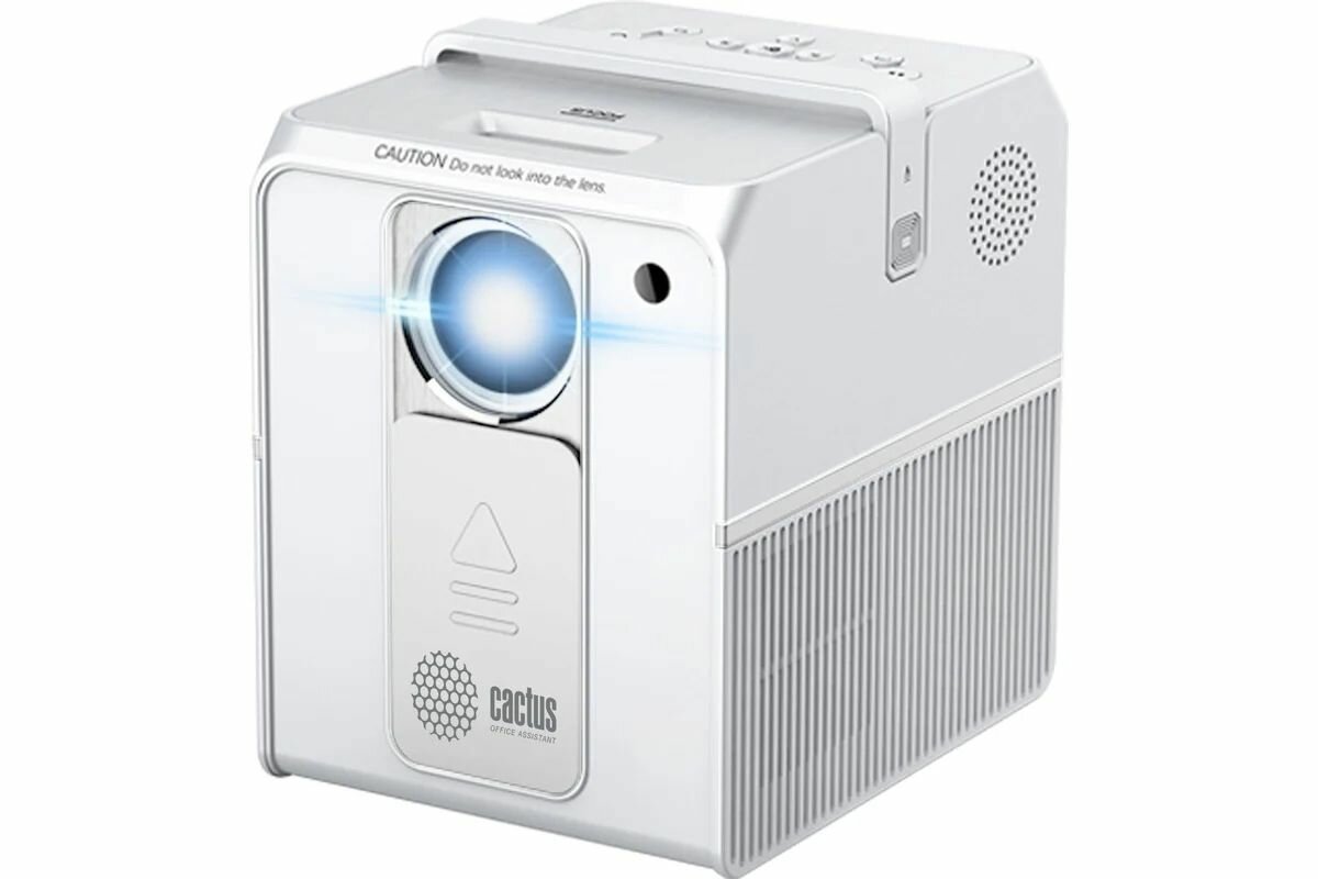 Проектор Cactus CS-PRC.04WT. Full HD-A + Экран CS-PSRM-180x180-WT LCD 1000:1 (50000час) 1xUSB typeA 1 2106416