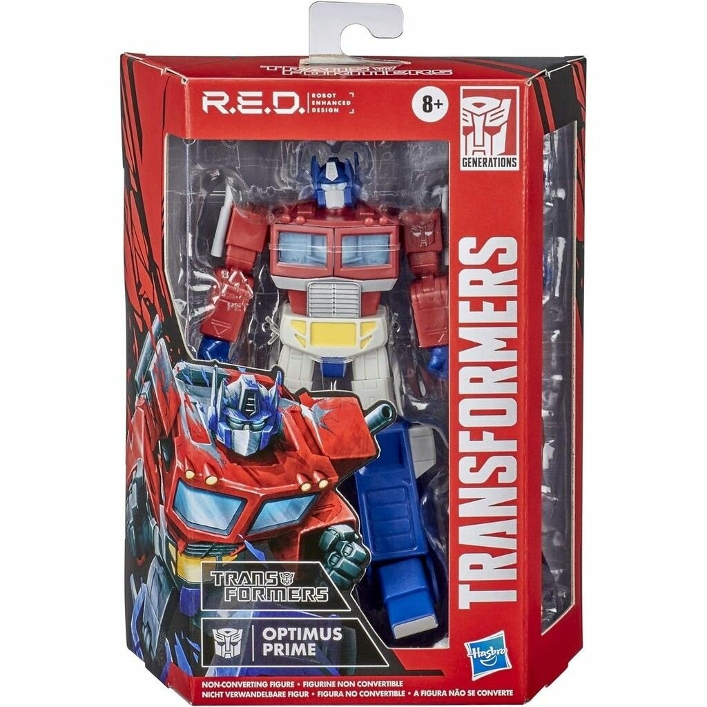 Трансформеры R.E.D. Робот с улучшенным дизайном G1 Optimus Prime Megatron Soundwave, экшн-фигурка, коллекция игрушек, подарок для хобби