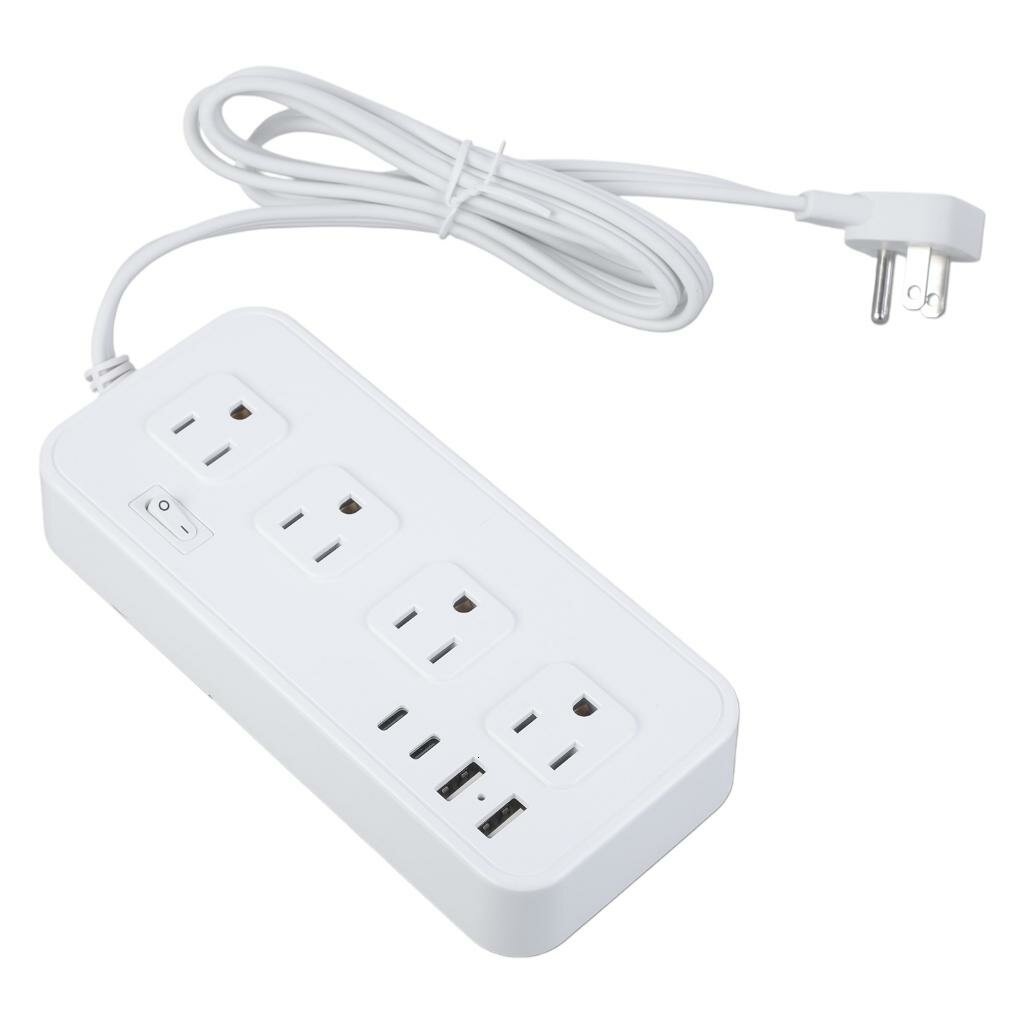 5FT Удлинитель с 8 розетками и USB