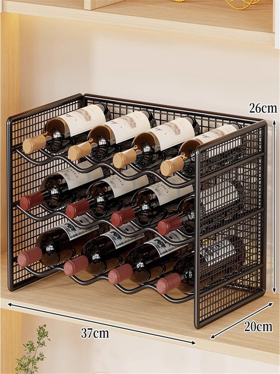 Премиальный роскошный стеллаж для вин: стеллаж для хранения вина, эксклюзивный декоративный стеллаж для вин