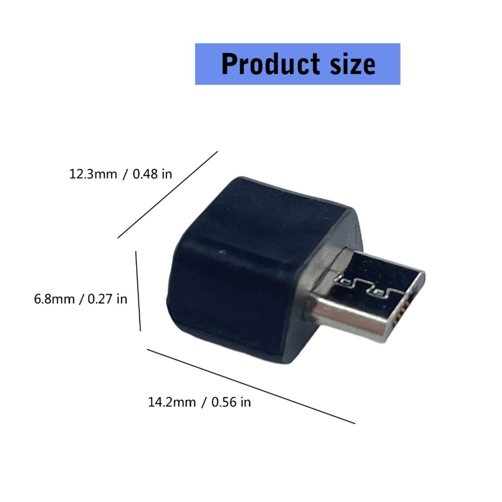 Адаптер мыши Micro-USB в USB-C — фото 1