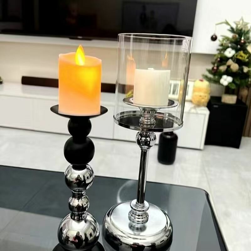 Французский подсвечник, атмосферная лампа, подсвечник в винтажном французском стиле середины века, минималистичный итальянский высококачественный декор, интернет-знаменитость