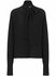 Блуза BALMAIN, размер 40 FR, черный