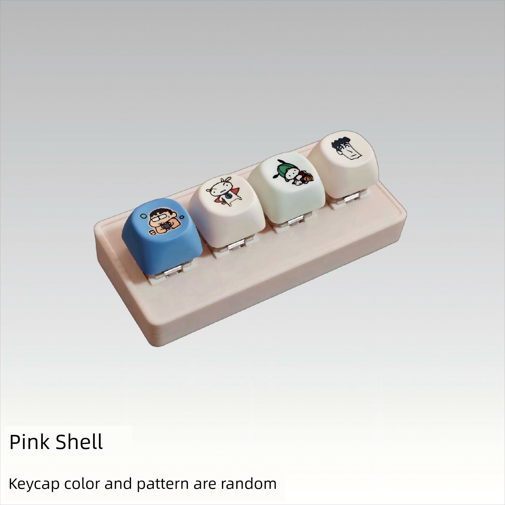 Маленькая клавиатура с 4 настраиваемыми клавишами, сочетание клавиш для копирования в один клик для офиса,