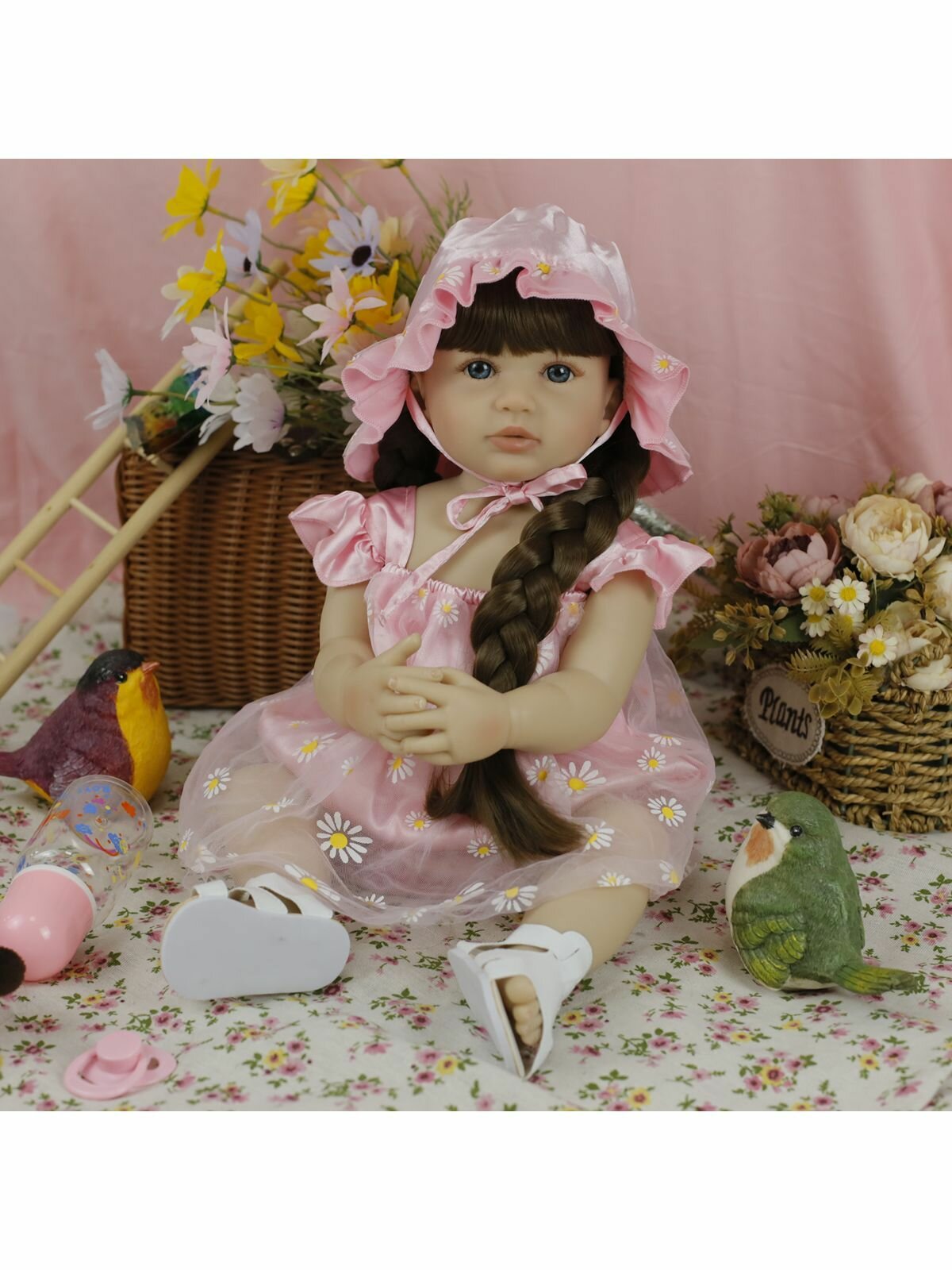 Кукла Реборн виниловая LifeReborn 55см (LR-033)