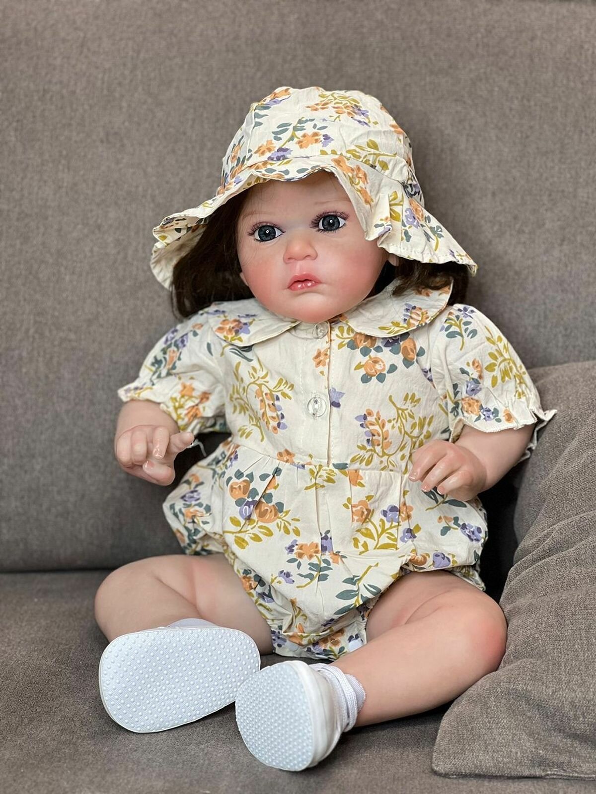 Кукла Реборн мягконабивная 60 см