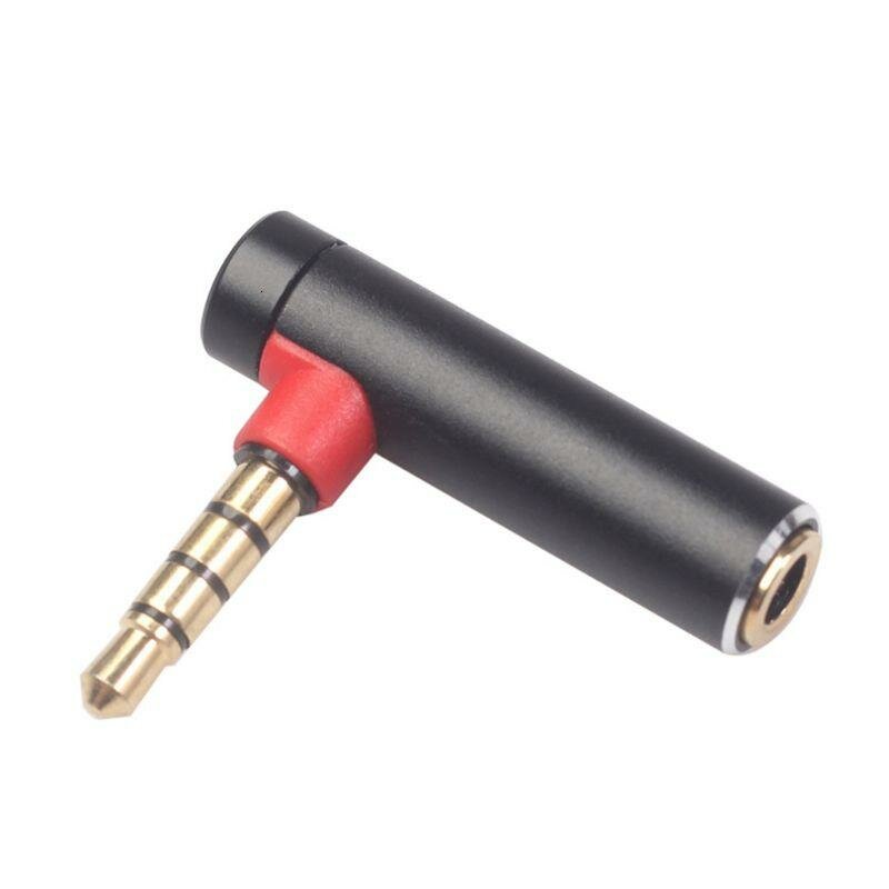 3.5мм адаптер угол 90°, Черный