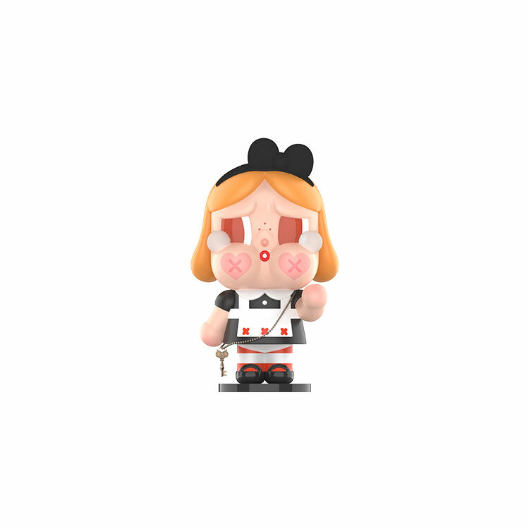 POP MART CRYBABY Tear Factory Коллекционная игрушка, унисекс, Confirmed-Small Hidden Style-Alice-Black (Special Edition) (Open)