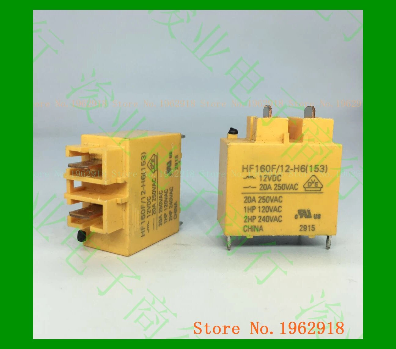 Реле RELAYS HF160F/12-H6 HF4 20A Black