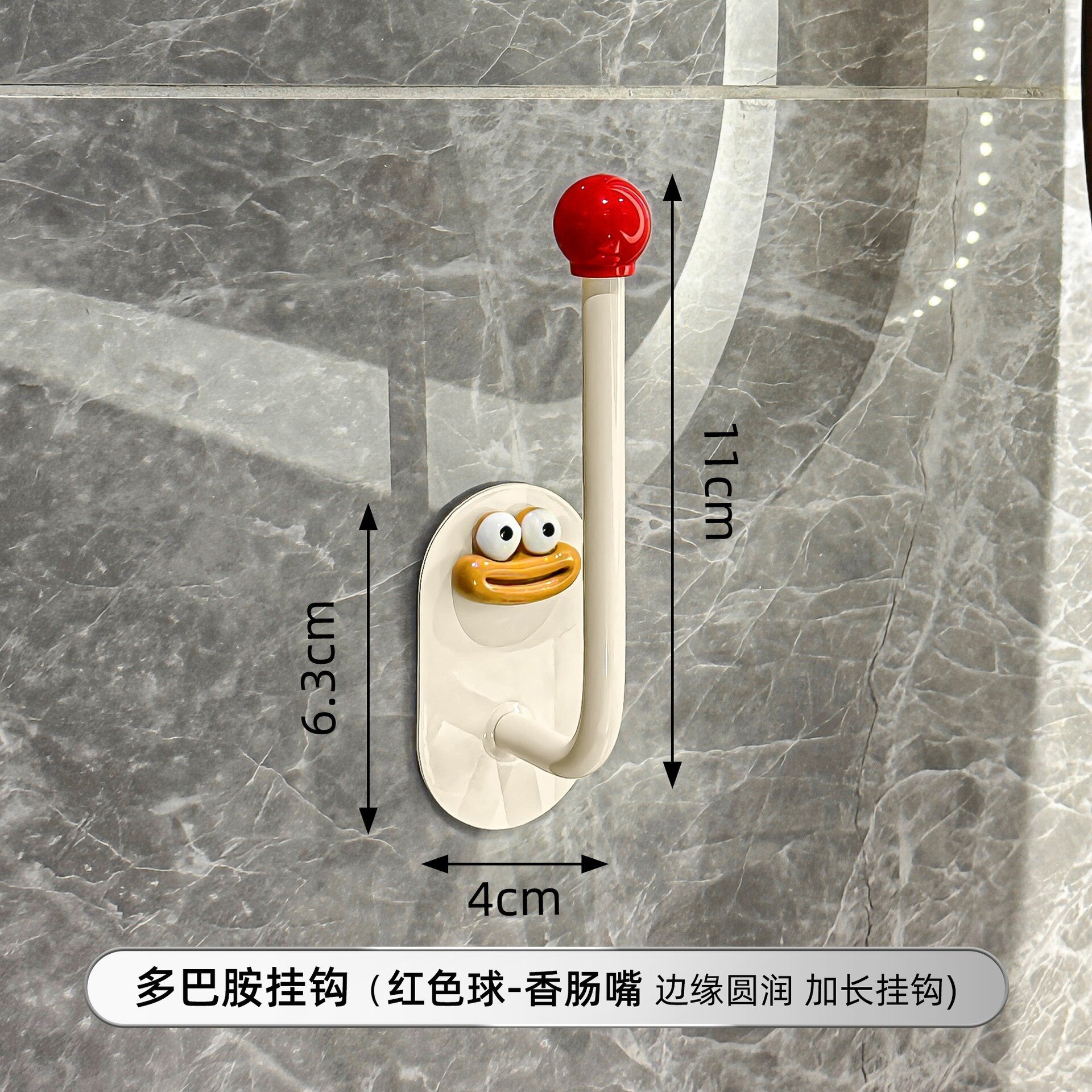 Стойка для хранения резинок и повязок на голову, новая настенная, без сверления, для ванной, эластичная лента, крючок для резинки, органайзер для хранения ювелирных изделий