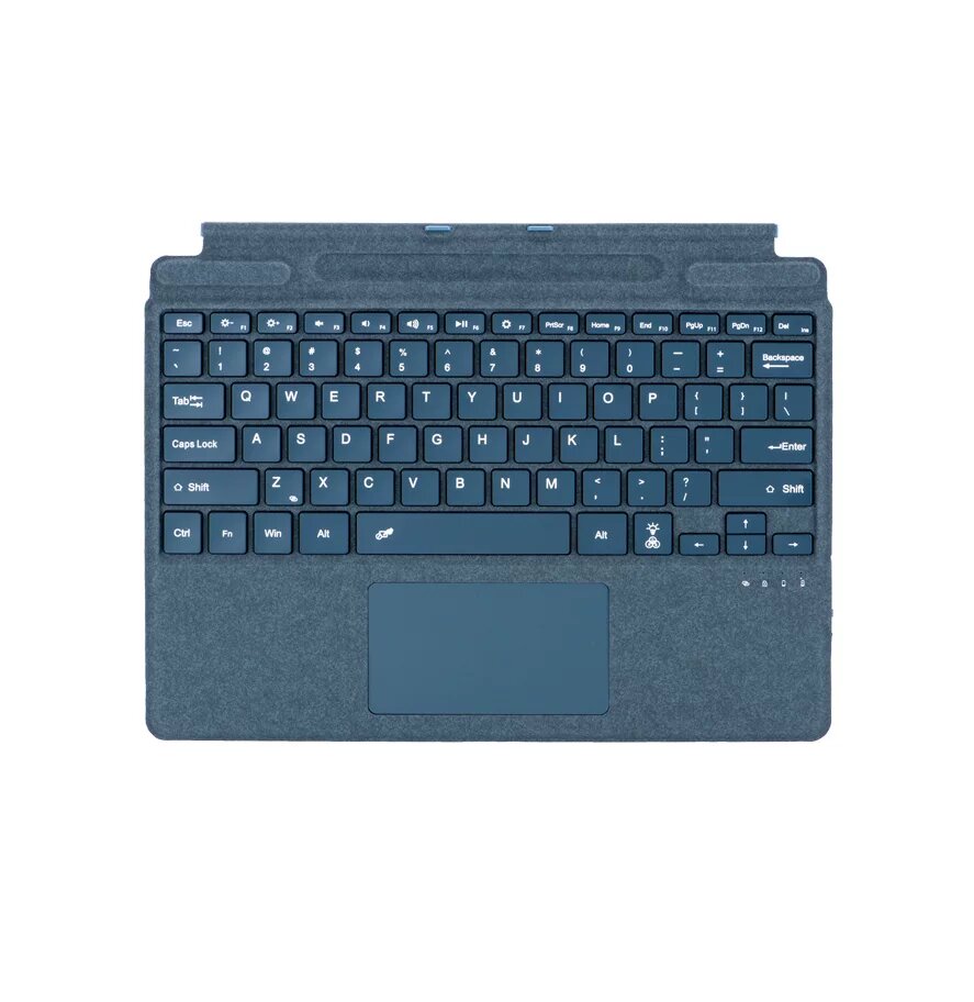Подходит для планшетов Microsoft Surface Pro 3/4/5/6/7/8/9/go/11/12, Bluetooth-клавиатура с магнитным креплением,