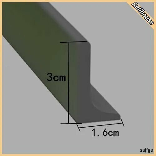 Силиконовый ограничитель воды для ванной комнаты, 1-3 м