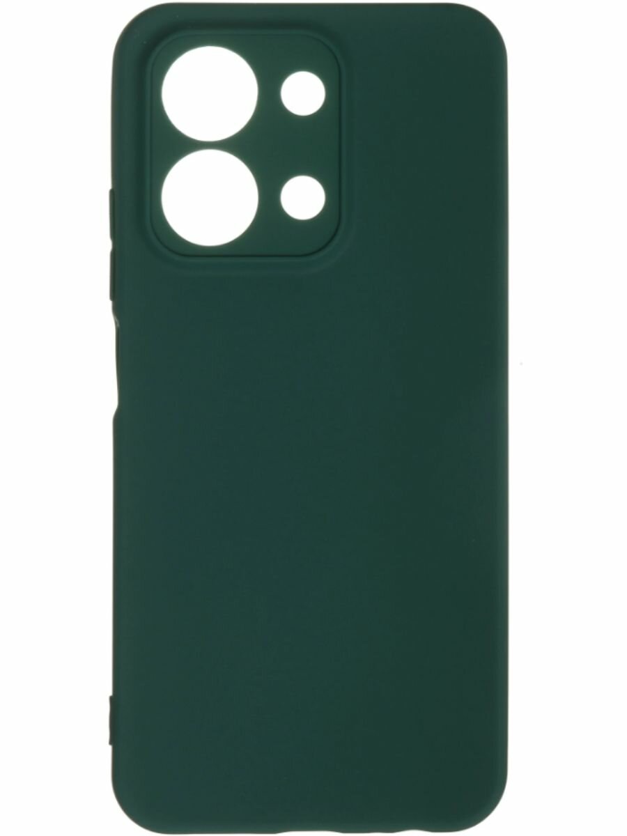 Чехол-накладка Borasco Silicone Case для смартфона Xiaomi REDMI 15C, зеленый