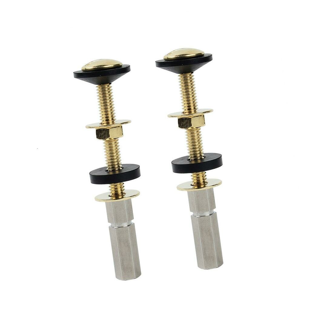 Комплект болтов для унитаза 2 шт, Обновленная версия