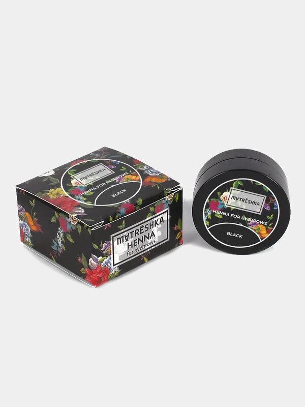 Хна для бровей MATRESHKA/MARFUSHKA, цвет черный, Black