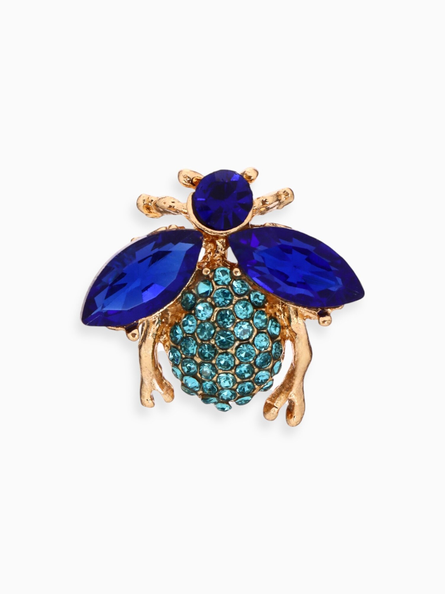 Брошь, стекло, стразы