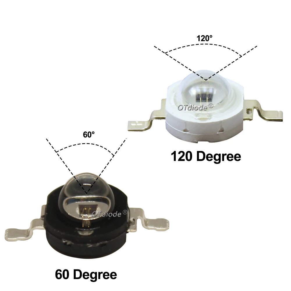 ИК-светодиод OTdiode 5PCS, 1050nm, 120degree