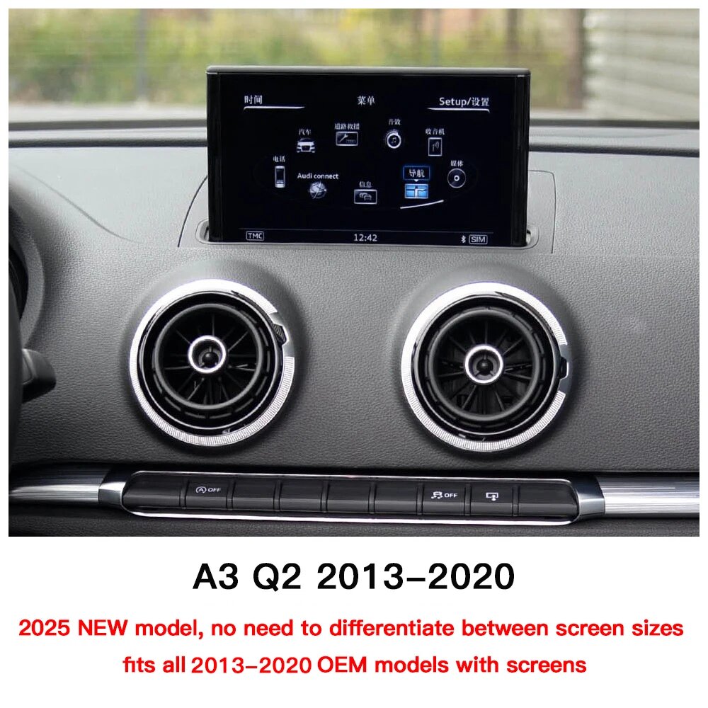 CarPlay Wireless Android Auto для Audi A3 8v Q2 8P 2013-2018 гг. с Mirror Link AirPlay Bluetooth USB с поддержкой камеры