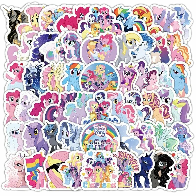 100 шт. наклеек My Little Pony Твайлайт Спаркл