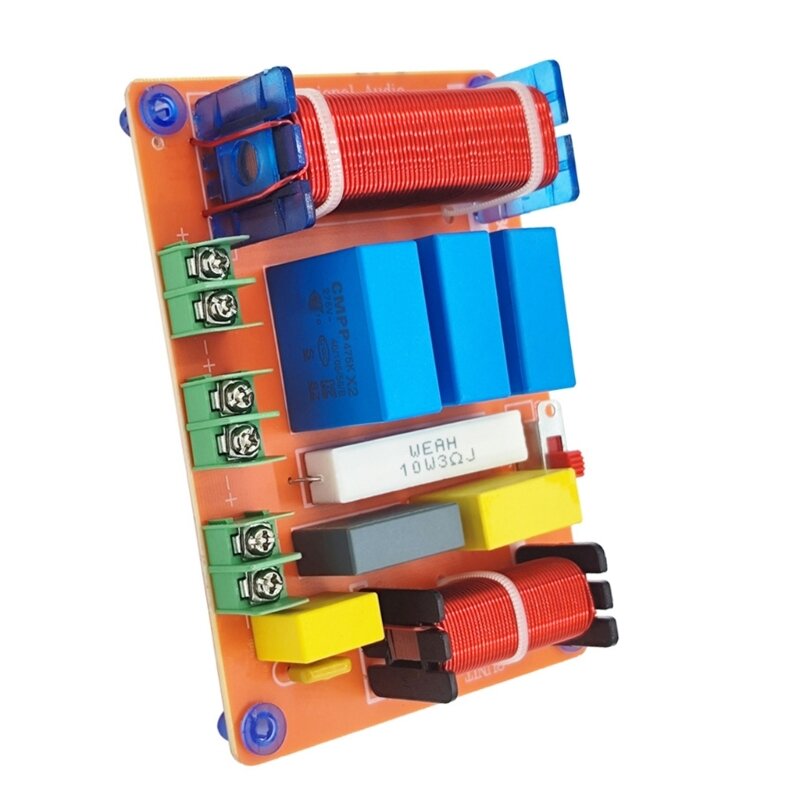 Динамик мощностью 300 Вт, Настраиваемый Делитель частоты, Регулируемая Частота 2400 Гц ~ 2800 Гц, Фильтр 1Low 1High для развлечений